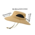 Bucket Hats Fisherman Hat for Outdoor Activities—Sun Wide Brim Summer ...