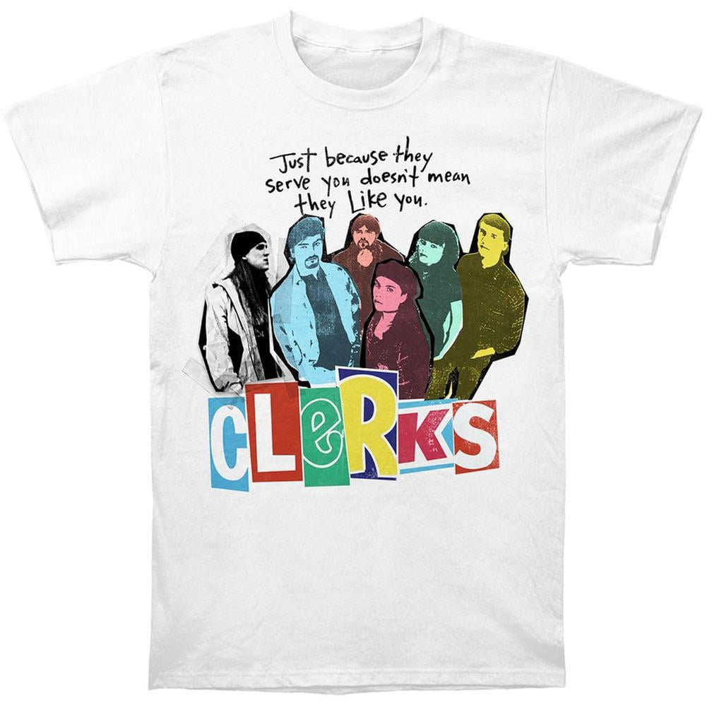 Clerks - Clerks - Poster Soft Adult T-Shirt - Large - Walmart.com ...