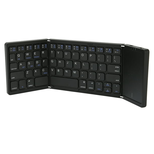 Wireless Foldable Keyboard,Foldable Bluetooth Keyboard with Foldable ...