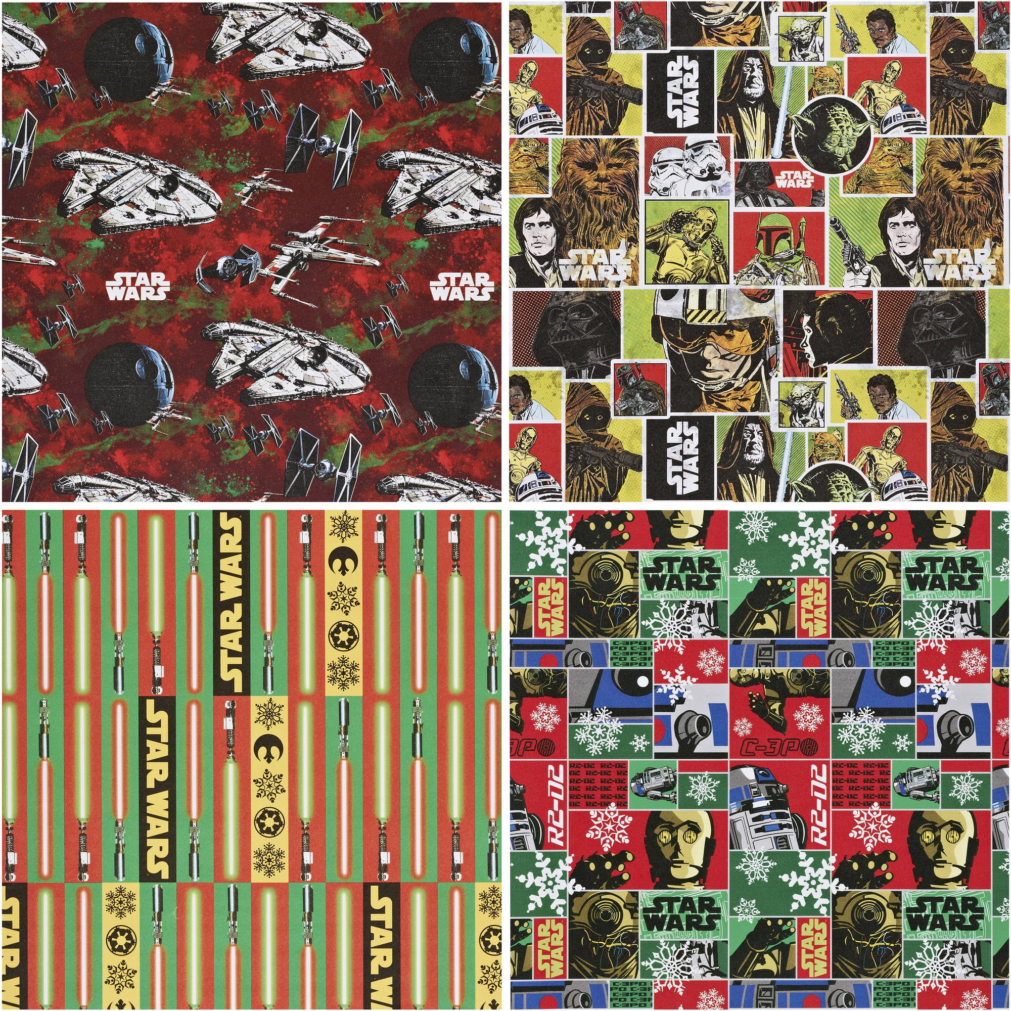 Star Wars Wrapping Paper Kit – BrickSeek Star Wars Wrapping Paper Kit – BrickSeek
