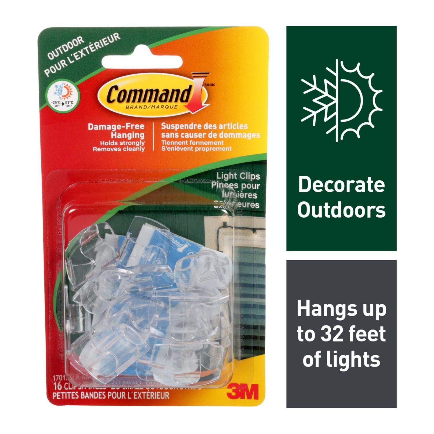 Click here for Command Outdoor Light Clips 17017clr-Awc  Small S prices