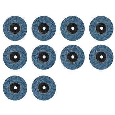 TLEEP 6Pcs Strip Discs & Flap Grinding Discs Set 115mm Angle Grinder ...