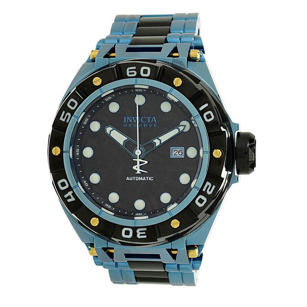 Invicta Reserve Ripsaw 53mm Automatic Carbon Fiber Watch - Walmart.com