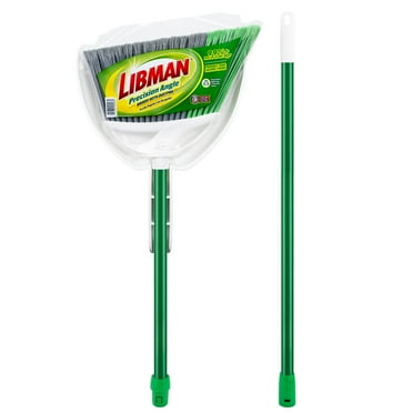 Libman Upright Broom and Stand Dustpan Combo Set, Commercial 1 Sweep ...