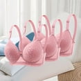 ATOYSOY 3 Pack Bras for Women No Underwire Lace Breathable Wireless Bra ...