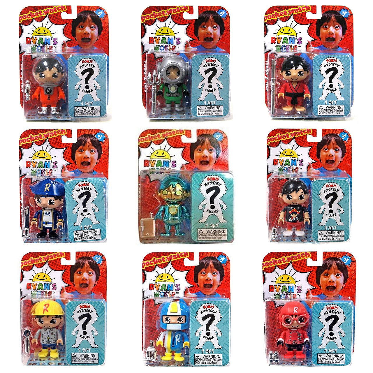 Click here for Unknown Ryans World 2 Pack Figure  Multicolor prices