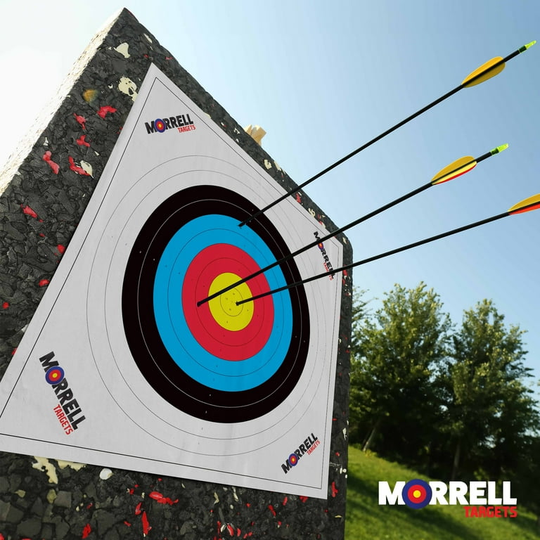 Morrell Paper Targets 80cm 100-Pack Archery Target Faces - 80cm ...