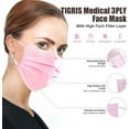 VASTMED 50PCs Dental Medical Grade Tigris Level 3 Earloop Mask 4.0g ...