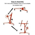 LuckyNote 11ft Drywall Lift Hoist, 150lbs Capacity Drywall Panel Jack ...