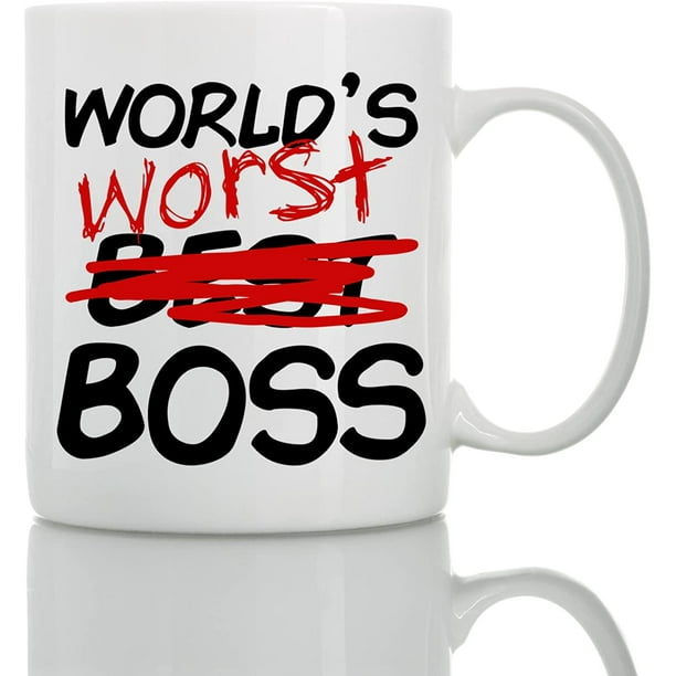 Boss Coffee Mug - Best Boss Gifts for Women & Men Funny - The Office ...