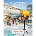 Foam Machine Cannon Adjustable Angle High Output Continuous Dense ...