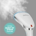 Sunbeam 1200W Handheld Steamer, Extra Burst of Steam Feature, White and ...
