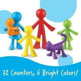 Learning Resources All About Me Family Counters Set Color Sorting, Ages ...