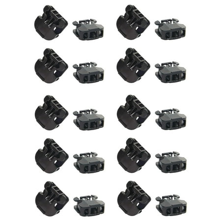 Heavy Duty Cord Locks, Locks Buckles Fastener for and Black | Walmart ...