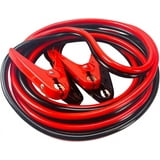 ROAD GENIE 20 Foot, 4 Gauge Booster Cable with Color-Coded Clamps and ...
