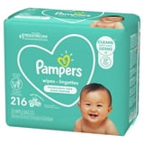 Pampers Sensitive Baby Wipes, Complete Clean Fragrance Free, 3X Pop-Top ...