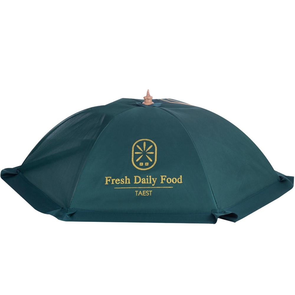 Fresh Food Dish Cover | Kitchen Folded Food Cover Umbrella | Navy Blue ...