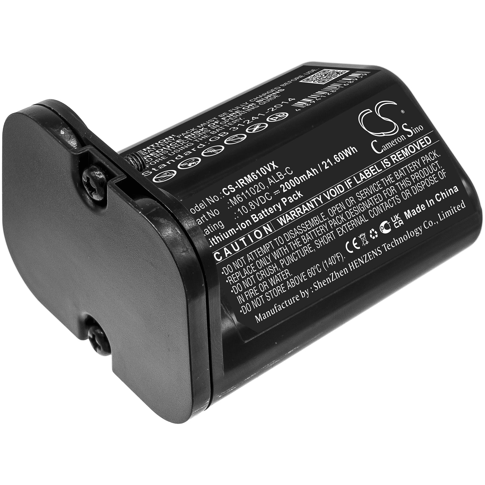 2000mAh M611020 ALB-C Battery for iRobot Braava Jet M6 - Walmart.com