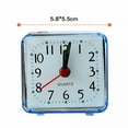 DESIGNICE 2026 New Table Quartz Clock Desk Alarm Battery Powered Home ...