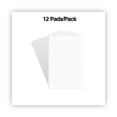 Universal Small Size Writing Scratch Pads, Unruled, 4 x 6, White, 100 ...