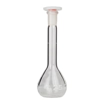 Volumetric Flask with Plastic Stopper, 25ml Capacity by Go Science ...