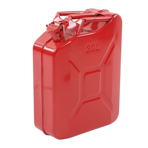 Gasoline Bucket,5.3 Gallon 20L Gas Stainless Steel Fuel Can Fuel ...