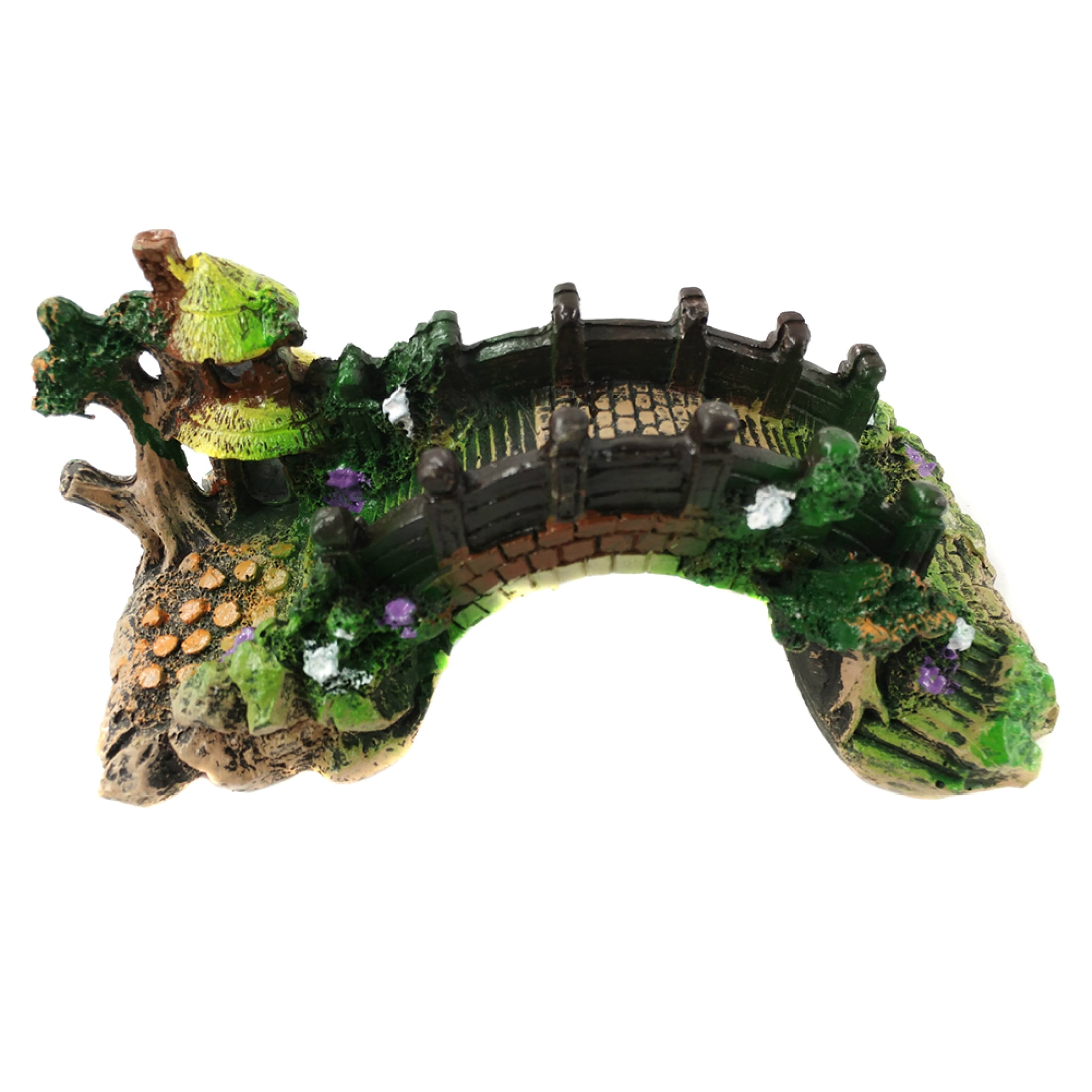 LICHENGTAI Aquarium Decoration Resin Bridge Aquarium Decoration Arch ...