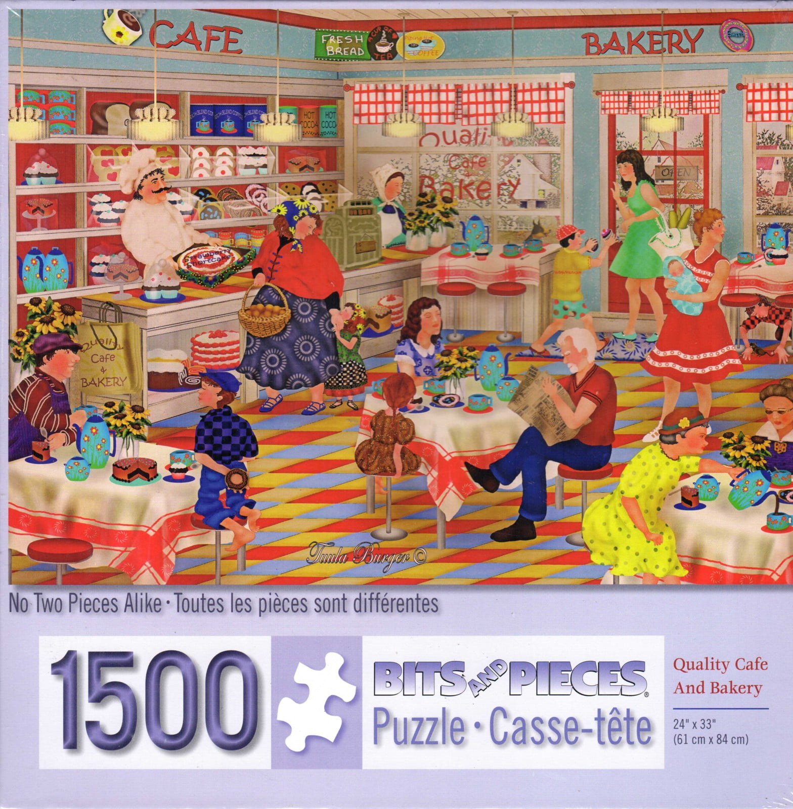 Quality Café and Bakery 1500 Piece Puzzle - Walmart.com