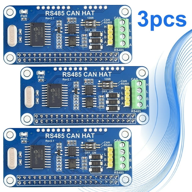 Raspberry Pi 4ta Generación 3b Placa Expansión Rs485 Spi Can Bus Módulo Comunicación Uart