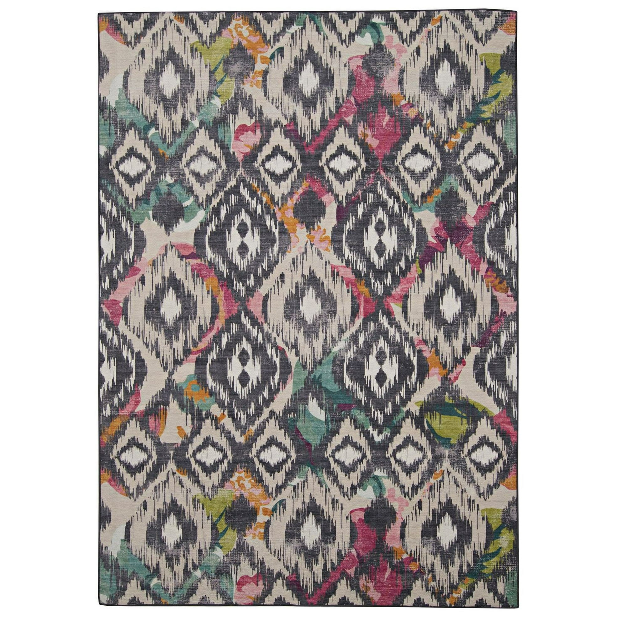 Click here for Linon Outdoor Washable Grayton Ivory & Charcoal 5... prices