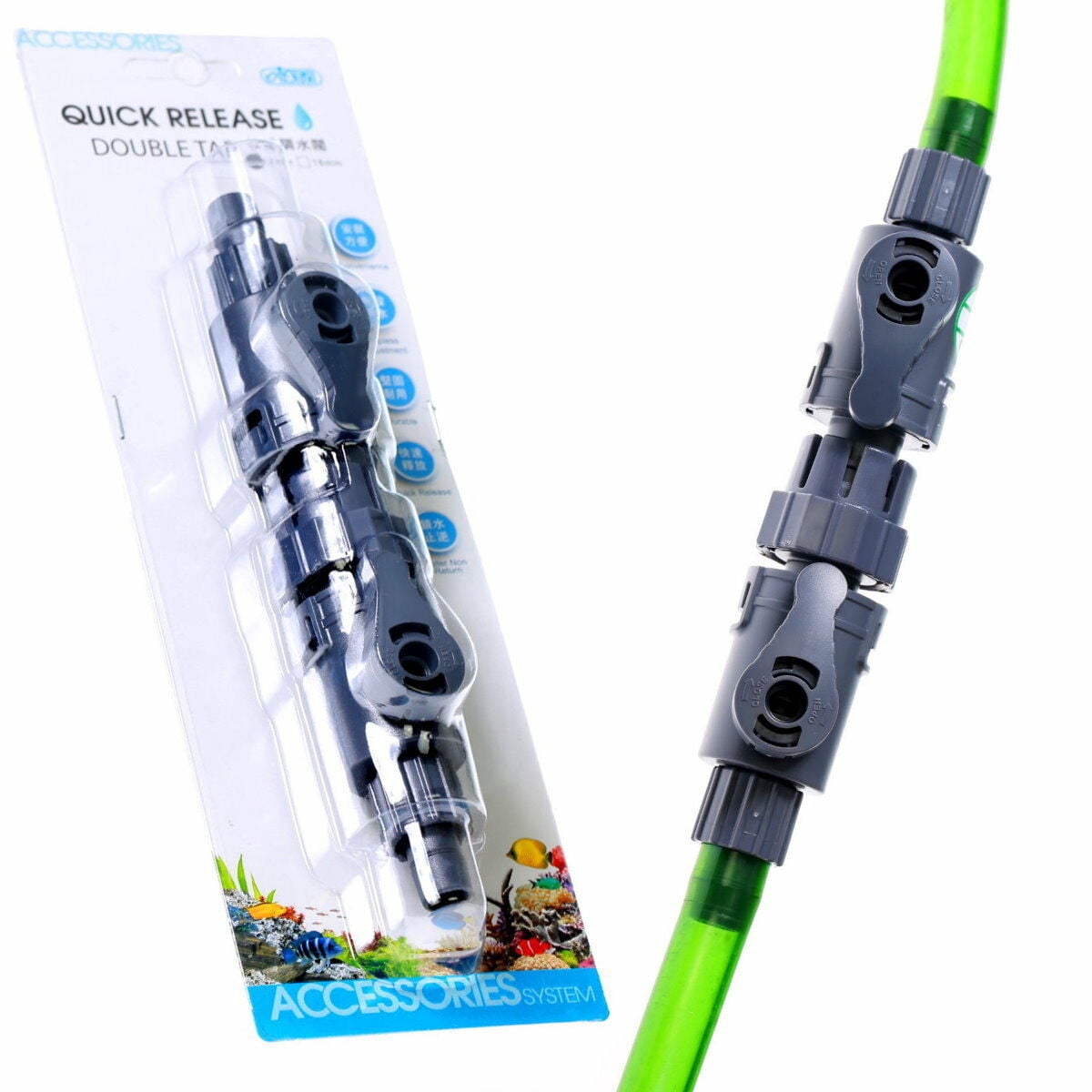 ISTA Quick Release Double Tap 12mm Control Valve - Quick Disconnect ...