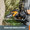 Worx 20V Power Share Cordless Pruning Tree Saw, Chainsaw, Limb Pruner ...