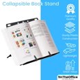 Book Stand, Collapsible Stand, Booklift, Foldable Lightweight Book Rest ...
