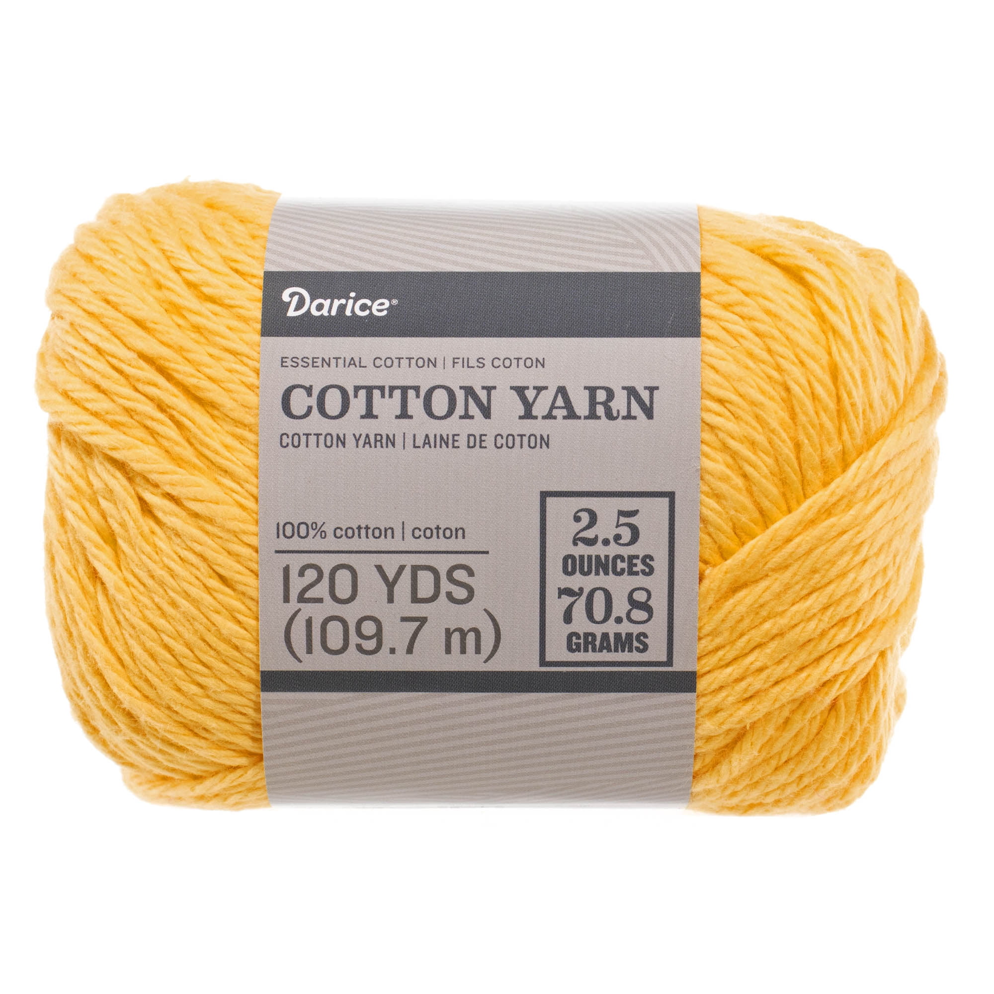 Medium Size 4 Soft 100% Cotton Yarn - Many Color Options - Weave, Knit ...