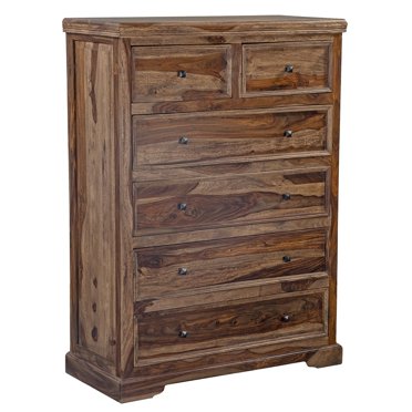 18" X 33" X 48" Honey Oak Espresso Wood Chest - Walmart.com