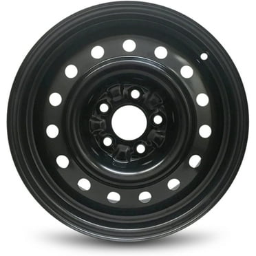Wheel For 2006-2012 Chevrolet Impala 16 inch 5 Lug Black Steel Rim Fits ...