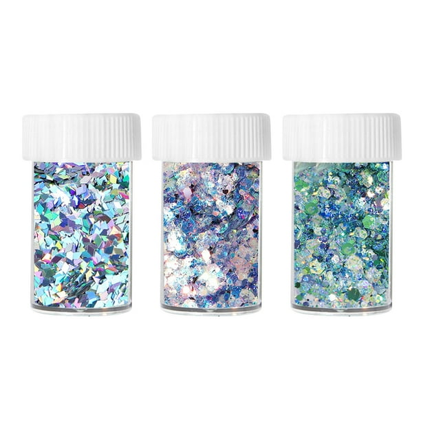 Laser flash powder patch nail flash powder block holographic flash with ...