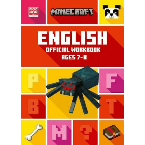 Minecraft Education - Minecraft English Ages 7-8: Official Workbook ...