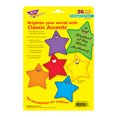 Trend Smiling Stars Accents - 36 x Smiley Star Shape - Precut - 5.50 ...