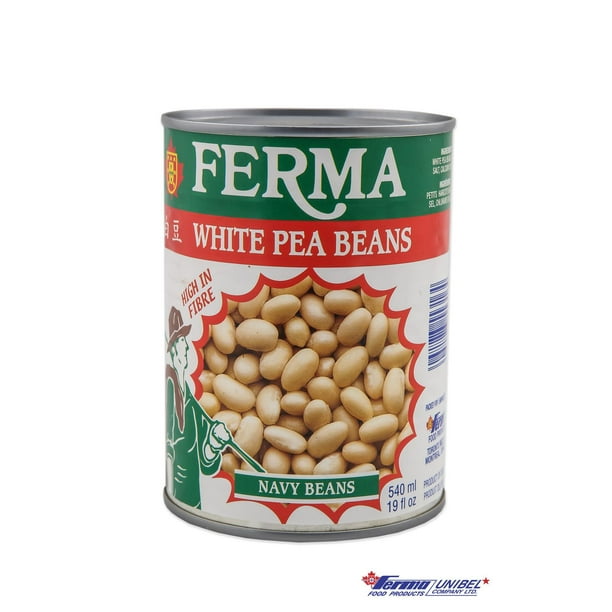 Ferma navy beans, sell quantity 540ml - Walmart.ca