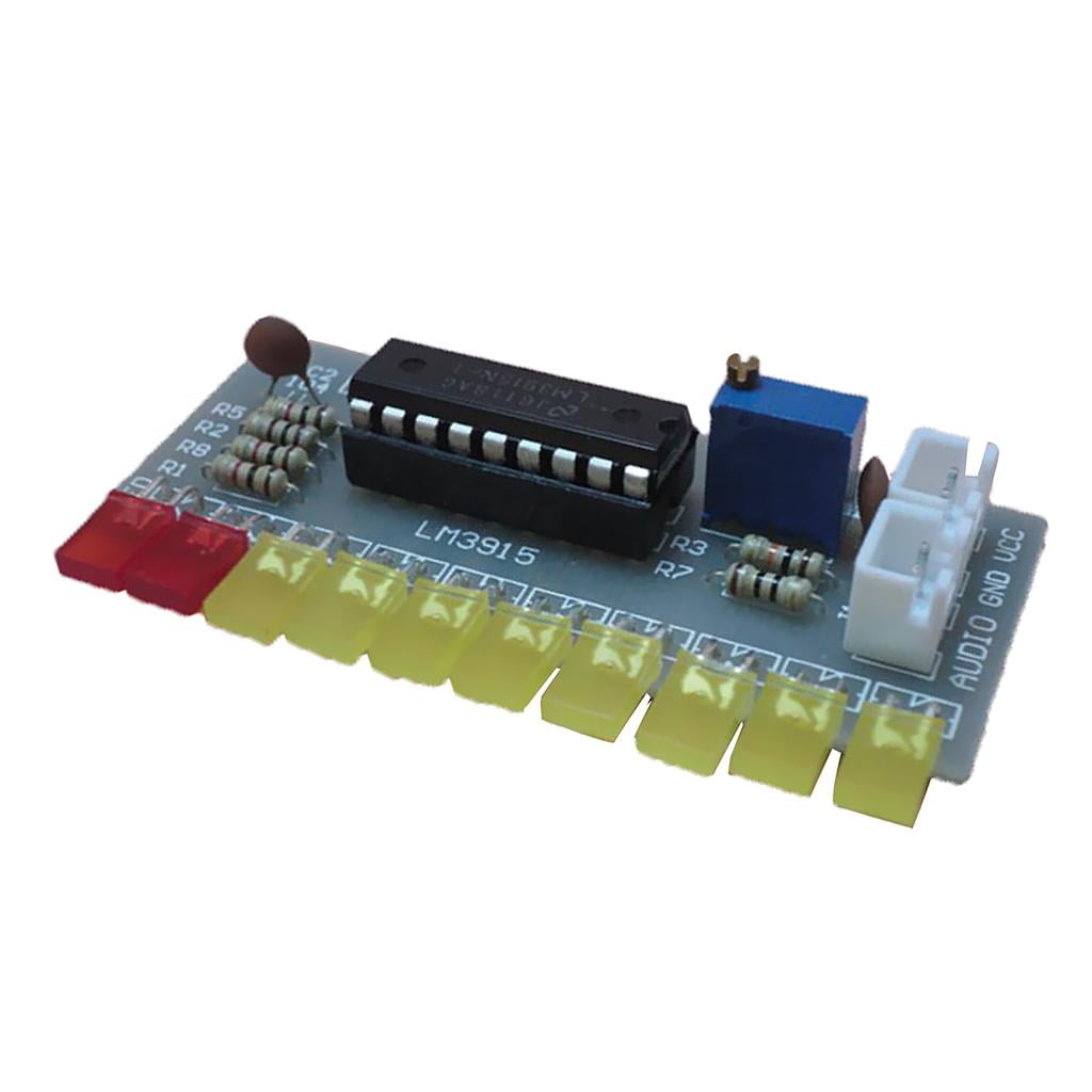 Audio Level Indicator Por Meter Board LED Level Indicating - Walmart.com