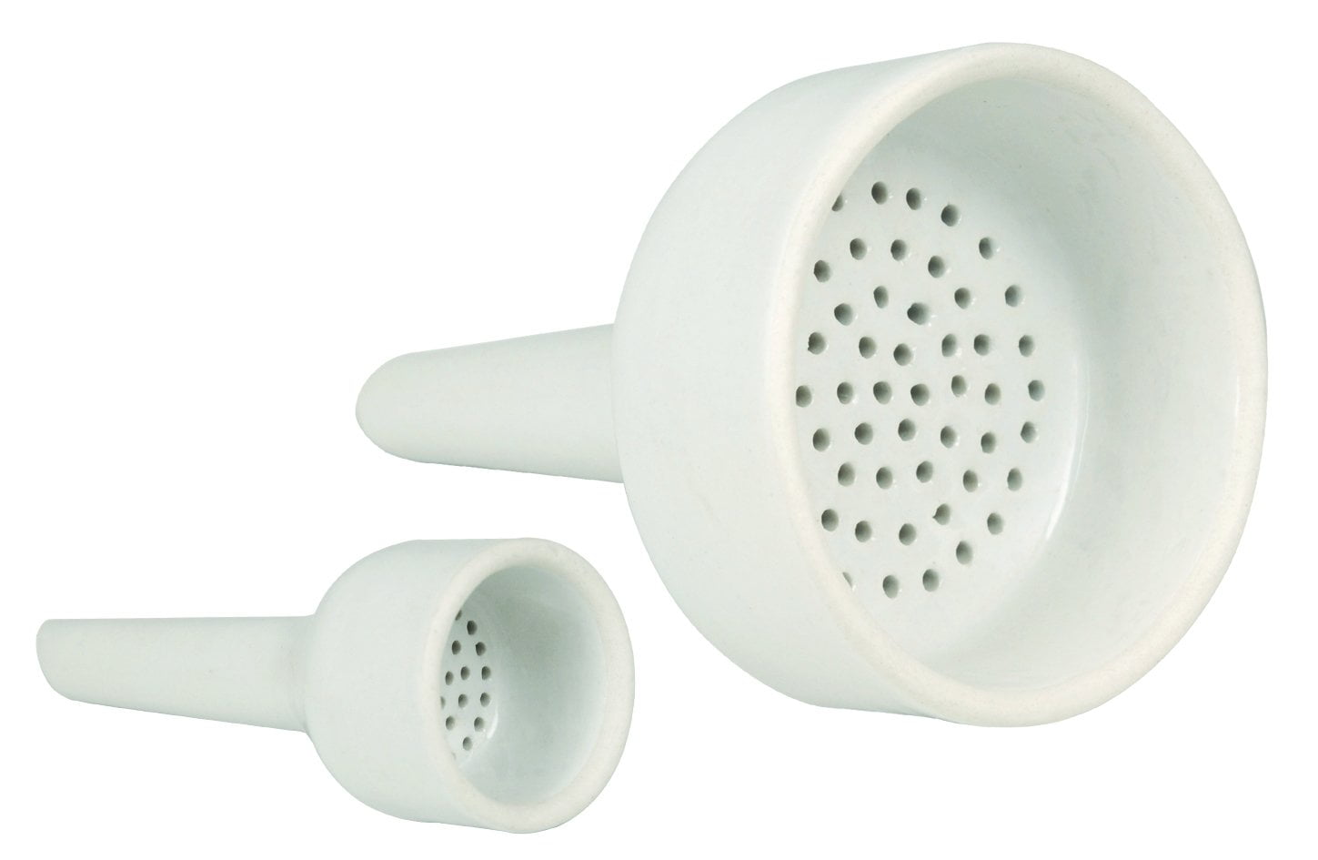 Buchner Funnel, 7.5cm - Porcelain - Straight Sides, Perforated Plate ...