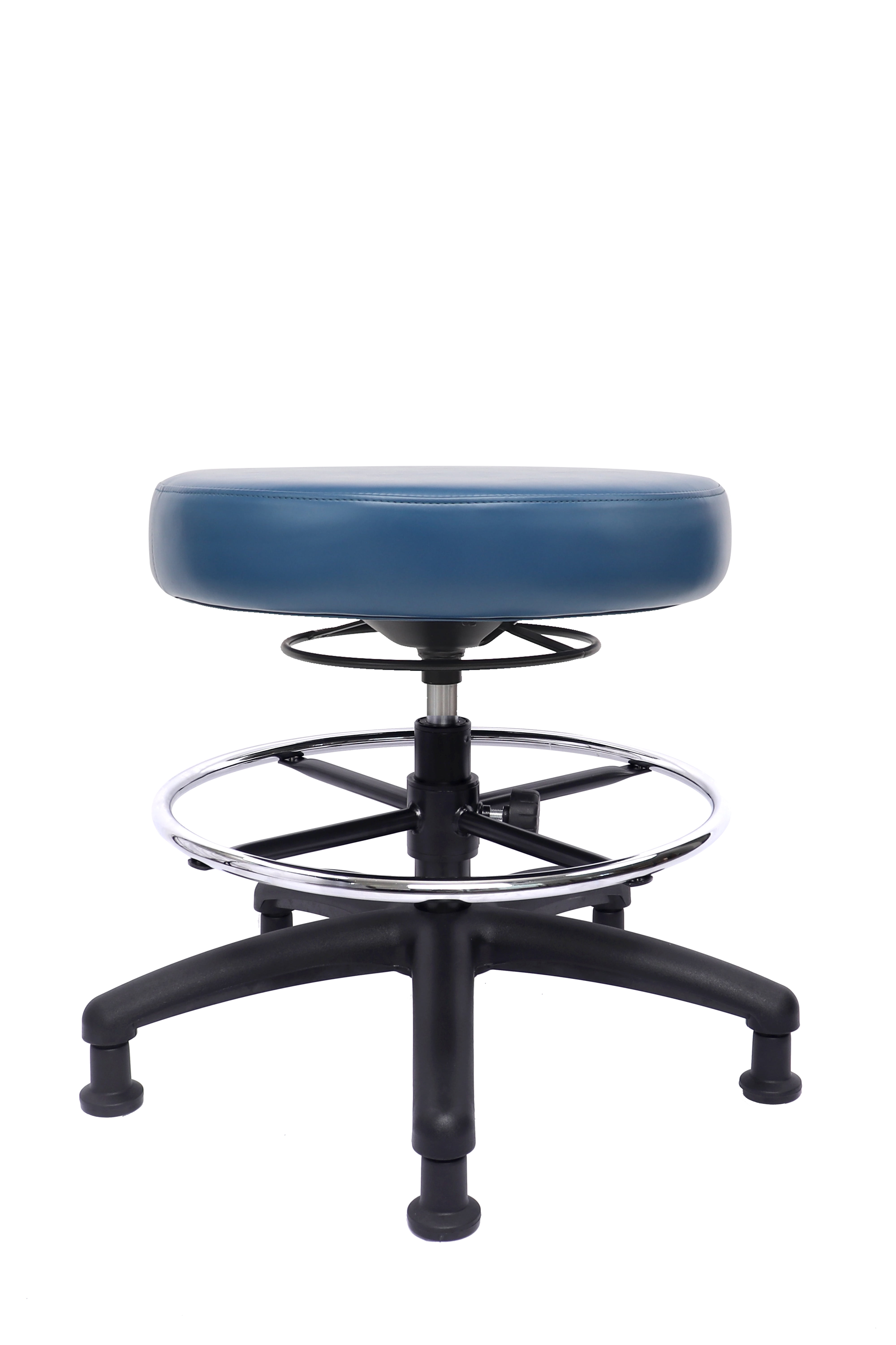 CHAIR MASTER Blue-Medium (20"-28") Height-360 degree lever adjustable ...