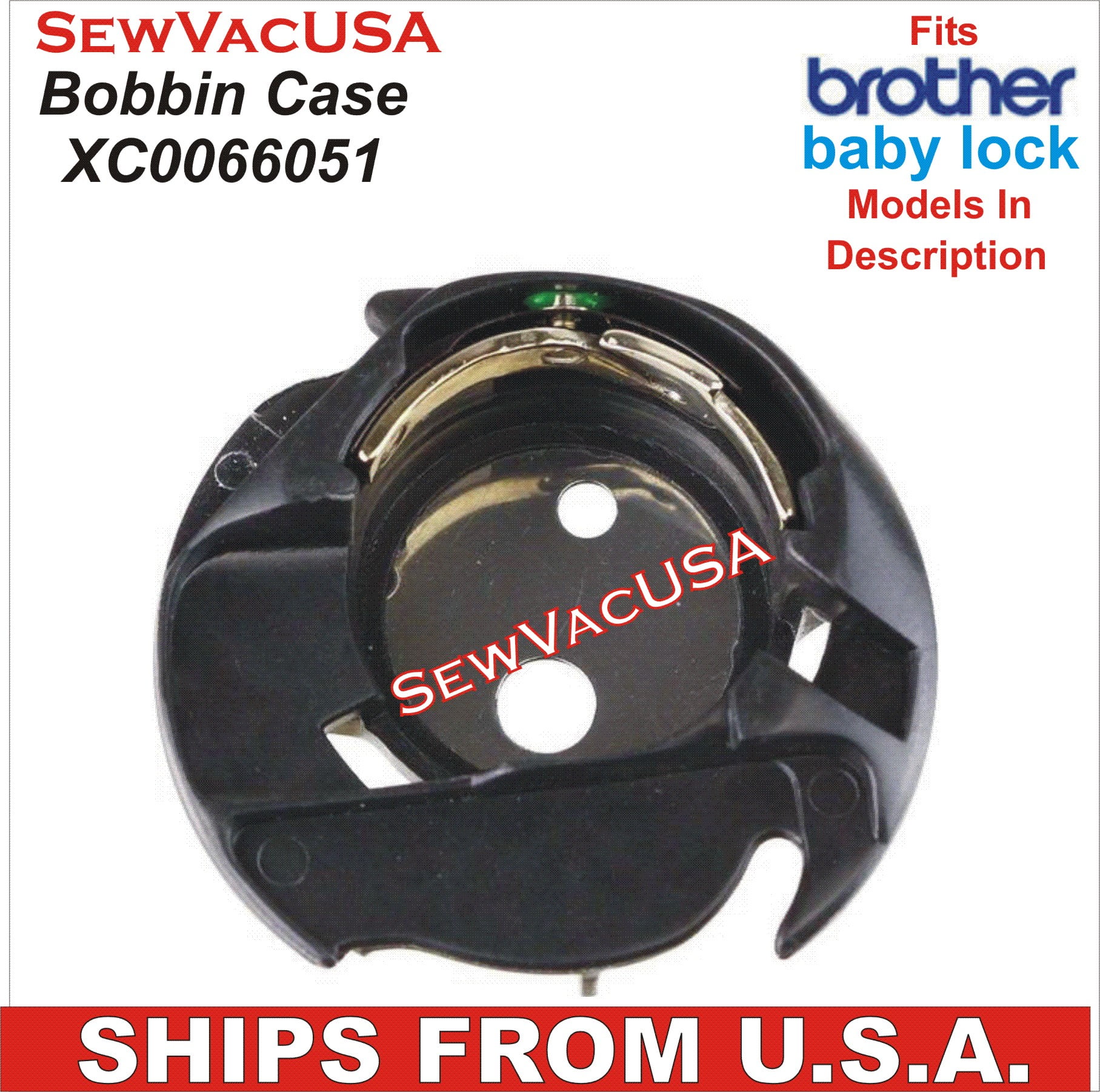 Bobbin Case Brother Part Number XC0066051 Fits Brother & Babylock ...