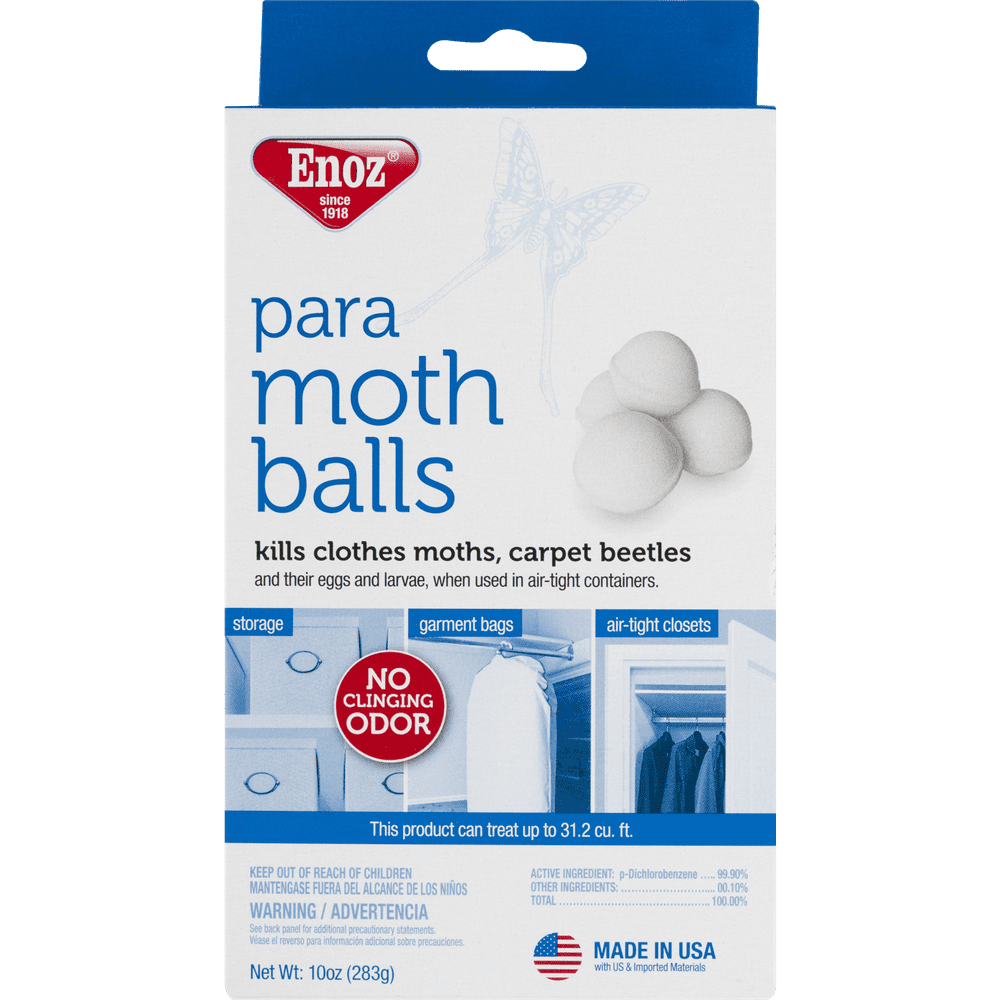 Enoz Para Moth Balls 100 Oz