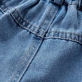Coerni Fashion Jean Skorts for Girls Vintage Washed A-Line Denim Skirts ...