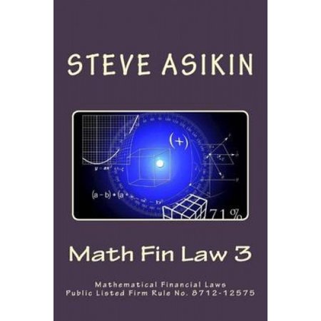 Math Fin Law 3: Mathematical Financial Laws Public Listed Firm Rule No. 8712-12575 | Walmart Canada