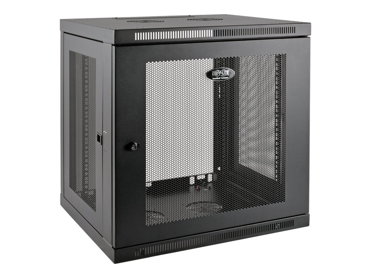 Tripp Lite 12U Wall Mount Rack Enclosure Server Cabinet Low Profile