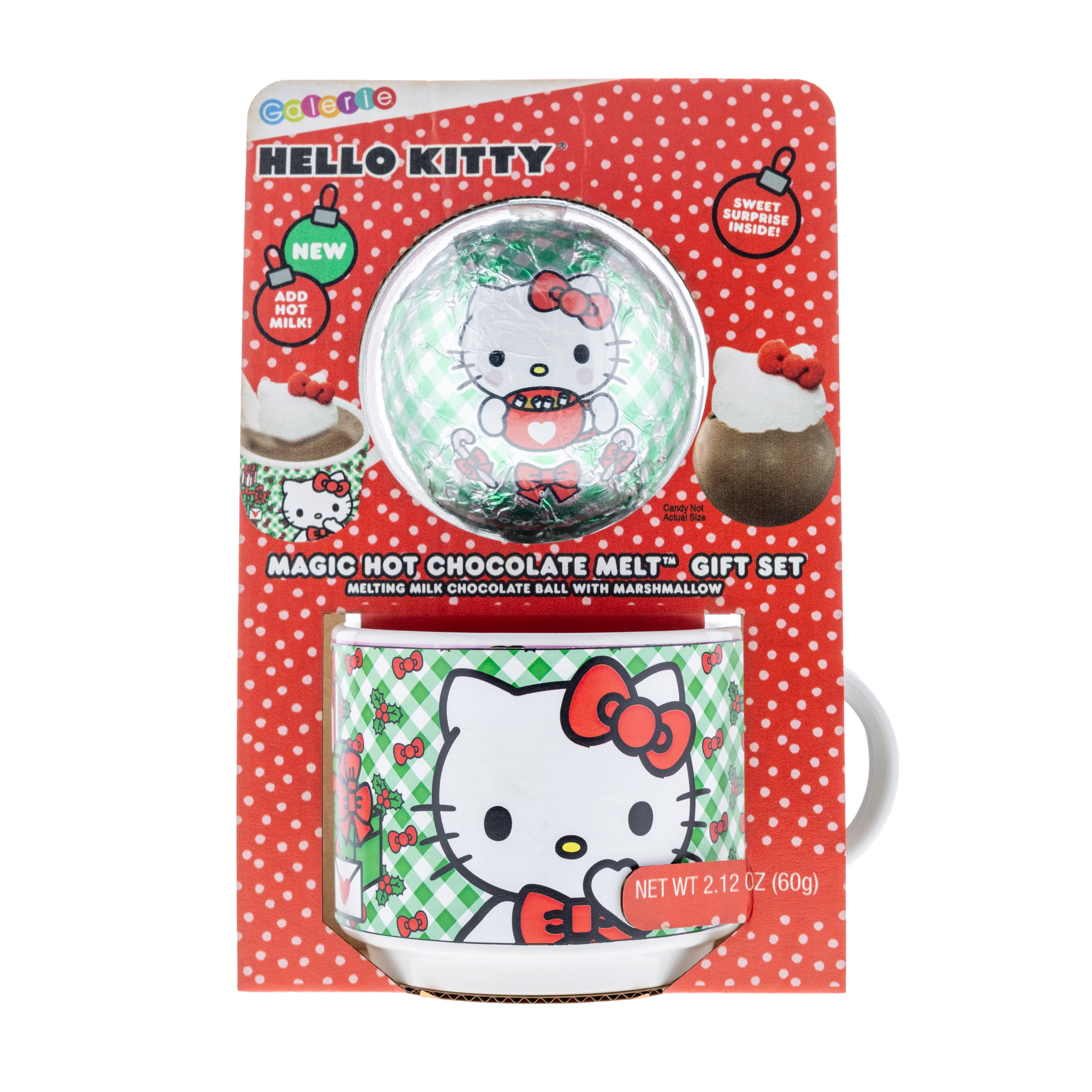 Galerie's Hello Kitty ™ Magic Melt Gift Set, Mug, Marshmallow & Melting ...