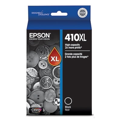 Epson 410XL with Sensor - XL - black - original - ink cartridge - for ...